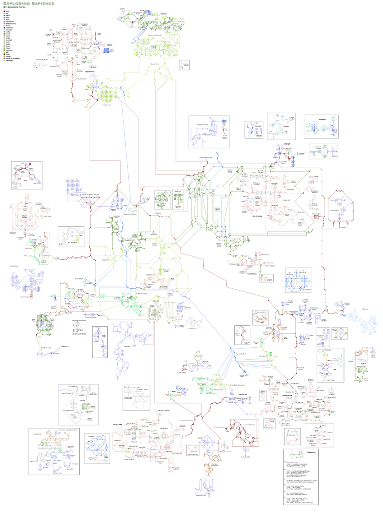 Full World Map of Achaea | Achaea