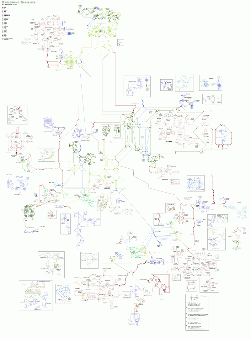 Full World Map of Achaea | Achaea